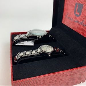 Luis Cardini | Accessories | Luis Cardini His Her Metal Link Set Of ...